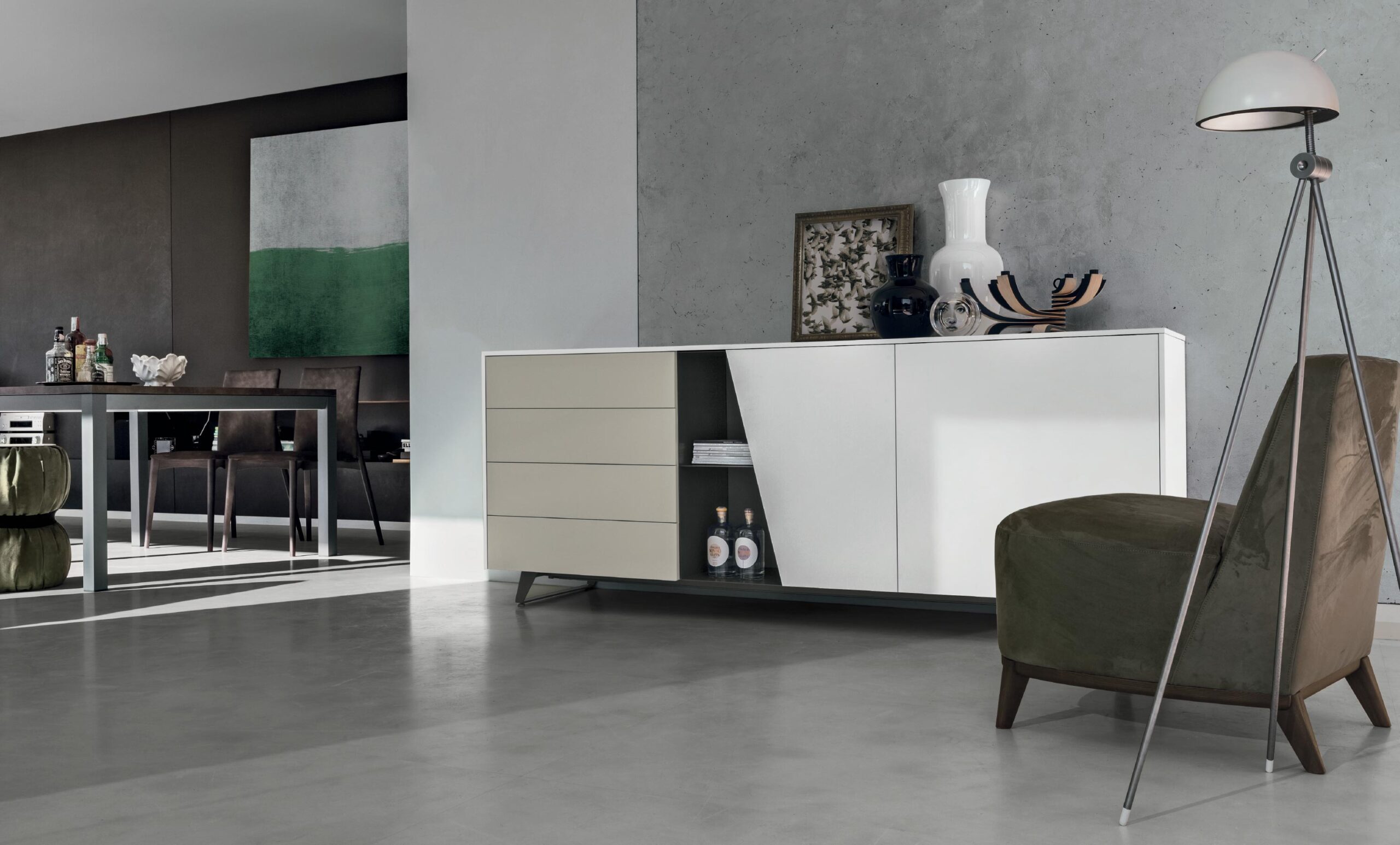 Madia Diagonal Tomasella con cassetti prezzo online